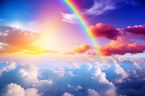 95000 Rainbow Sky Clouds Pictures