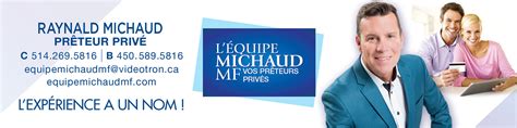 Private Loans Léquipe Raynald Michaud Courtiers Immobiliers