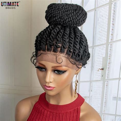 Box Braid Updo Hairstyles