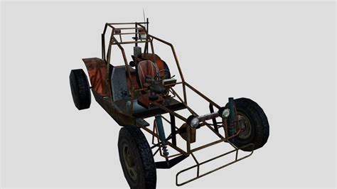 Pc Computer Half Life 2 Scout Car Download Free 3d Model By Ua