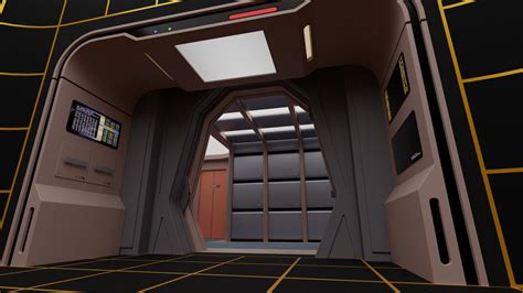 Artstation Project 47 Star Trek Tng Holodeck Set Recreation