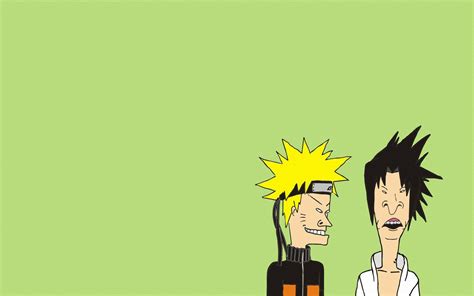 368x448 Naruto Beavis And Butt Head Minimalism 368x448 Resolution