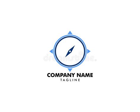 Compass Logo Template Vector Icon Illustration Design Stock Vector Illustration Of Geography