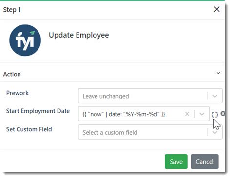 Process Step Details Update Employee Fyi