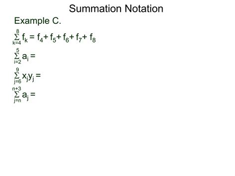 51 Sequences And Summation Notation Pptx Science