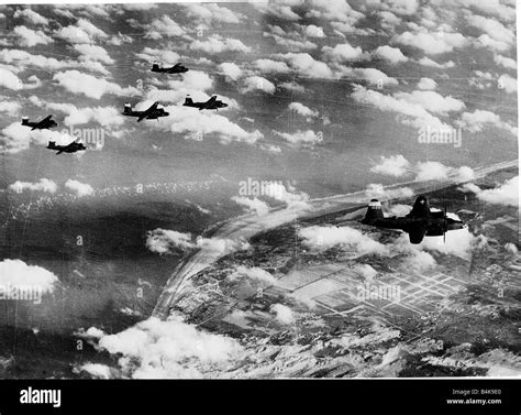 Ww2 B 26 Marauders Of Ninth Air Force Heading Home After Raid On Europe