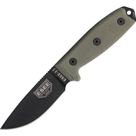Esee Model 3mil Plain Edge