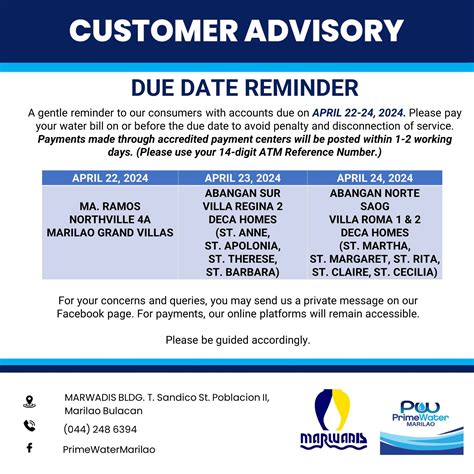 Primewater Marilao Facebook