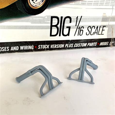 116 Small Block Chevy Tri Five55 57 Gasser Headers 3dscaleparts