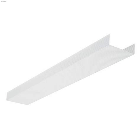 Lithonia Lighting Clear Acrylic Metal Diffuser 4 Feet X 6 Inch 1 Each