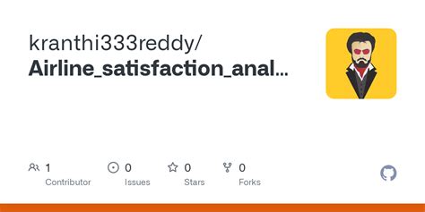 Github Kranthi333reddyairlinesatisfactionanalysis