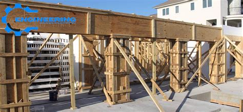 Calculate The Formwork For Columns Beam Girder And Slab Engineering