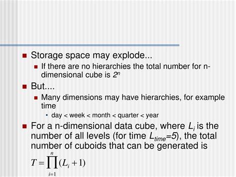 Ppt Implementation And Computation Of Dw And Data Cube Powerpoint