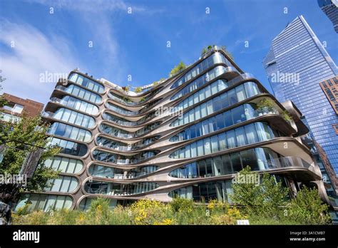 Zaha Hadid Building Known As 520 West 28th Street Designed By Iraqi