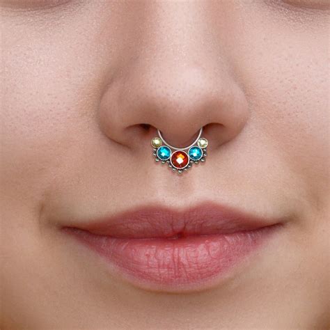 Surgical Steel Septum Jewelry Septum Piercing 16g Daith Hoop With