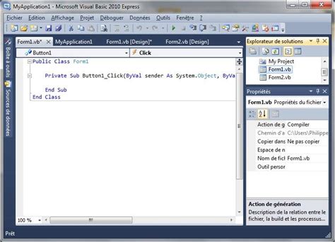 programmation structurée en visual basic premiers pas fil lille1