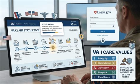 Understanding The Va Core Values I Care Veterans Disability Guide