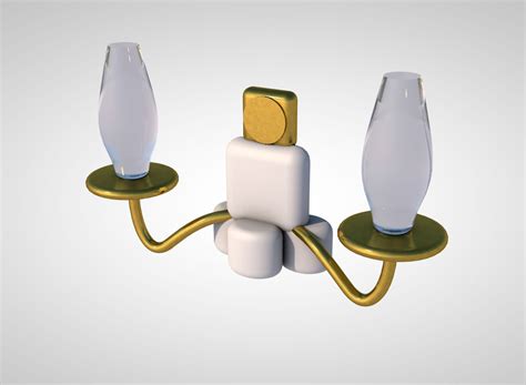 Sconce 3d Model 29 C4d 3ds Fbx Unknown Obj Free3d