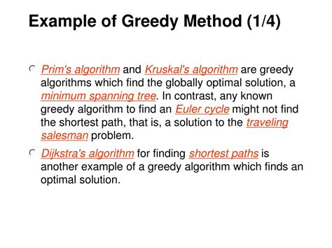 Ppt Greedy Algorithms For Computer Algorithm Design Powerpoint Presentation Id9368603