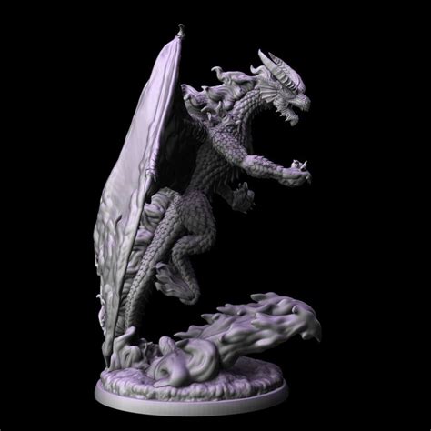 3d Printable Shadow Dragon Adult By Painting Fantasms
