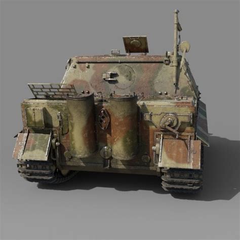 Sturmtiger Tank With Ammo Free 3d Model Cgtrader