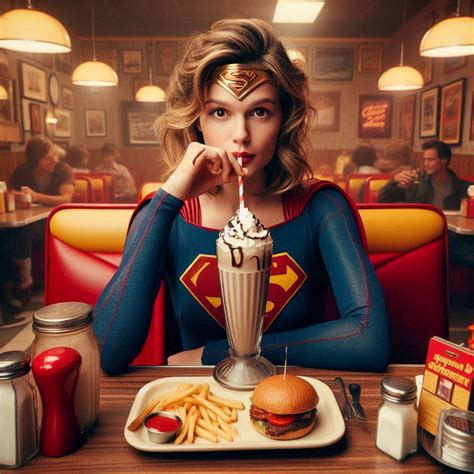 National Chocolate Milkshake Day With Supergirl 3 By Nega1 On Deviantart