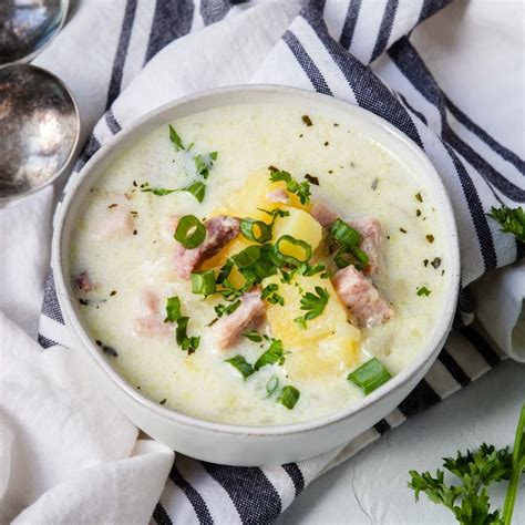 Simple Ham And Potato Chowder Moms Dinner
