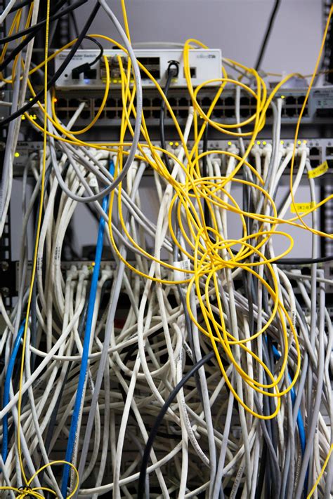 It 광섬유 구조화된 케이블링 기술 네트워크 디자인 네트워크 랙 네트워크 케이블 네트워킹 데이터 데이터 전송