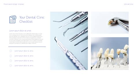 Dental Clinic Simple Powerpoint Templates