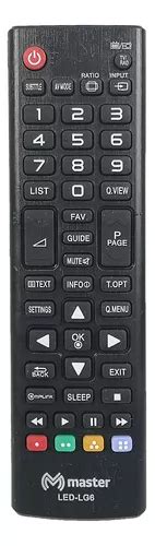 Control Remoto Para Pantalla Lg Led Lg6 Meses Sin Interés
