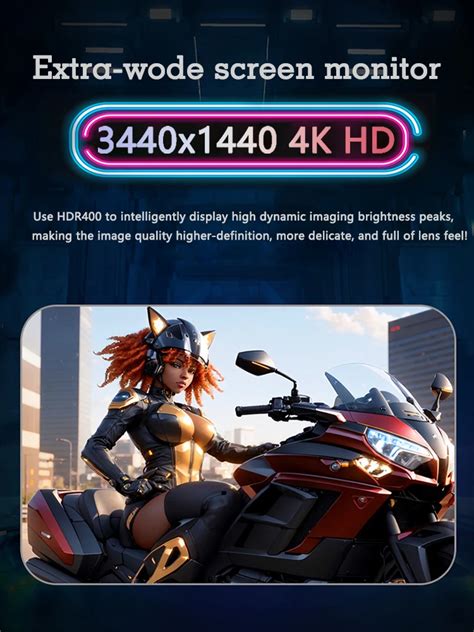 34 4k Ips Panel Monitor 100hz Gaming And Business Display