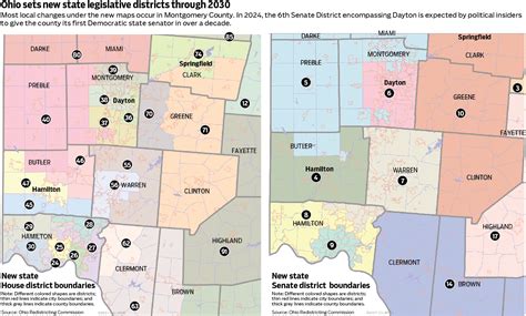 Ohio State Representative Districts Map