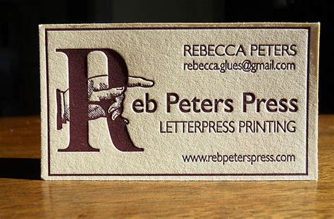 65 Stunning Visiting Cards Printed Letterpress Designs