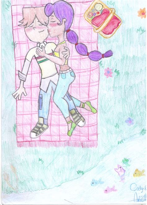 Cody And Sierra By Ariellekeyser On Deviantart Cody Sketches Total Drama Island
