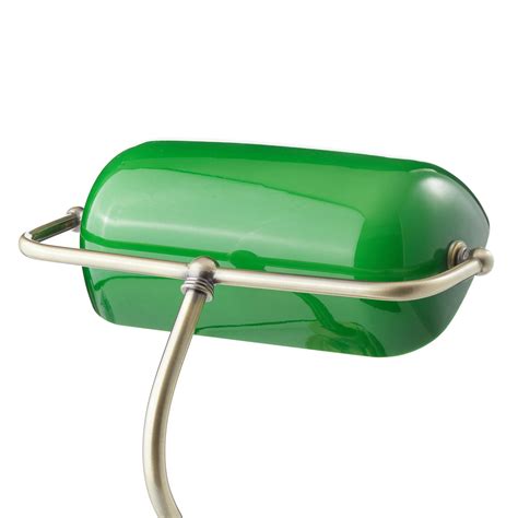 Bankers Classic Table Lamp 42 Cm Green Lightsie