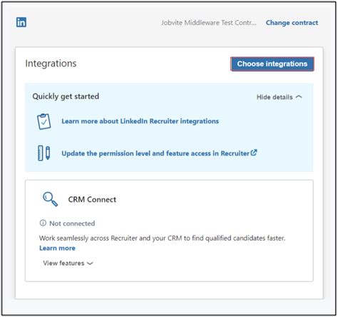 Linkedin Crm Connect Authorization Jobvite