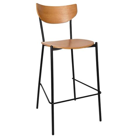 Marco Stool Black Light Oak Ccf