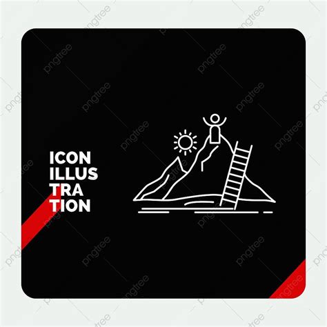 Red And Black Creative Presentation Background For Success Confident Finance Work Png And