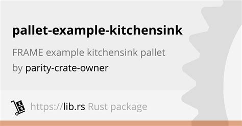 Pallet Example Kitchensink Unregulated Finances In Rust Lib Rs