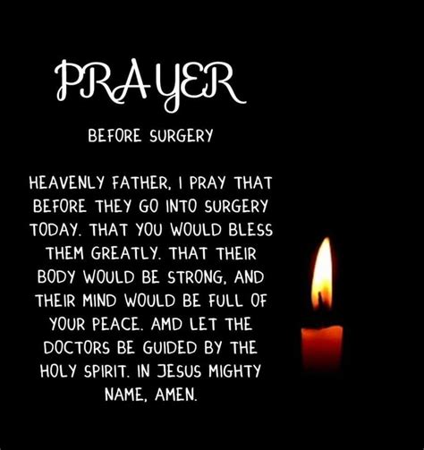 Prayer Before Surgery Quotes