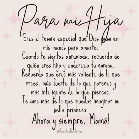 Laura Romero On Instagram Te Amo Hija Frases Frasesinspiradoras