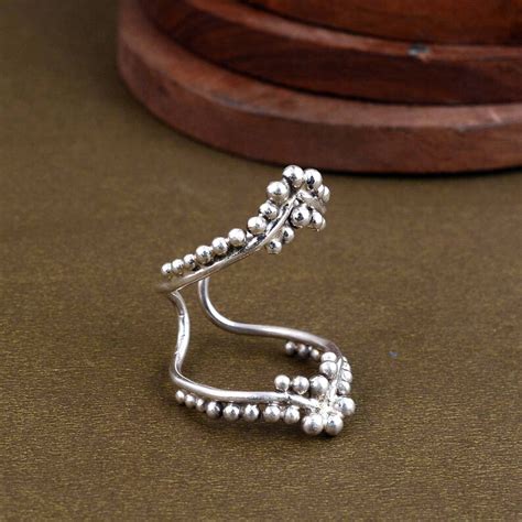Swan Neck Deformity Silver Ring Splint 925 Pip Holes Design Arthritis