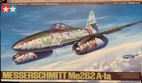 German Swallow Messerschmitt Me262 A 1a 61087 Tamiya Gb