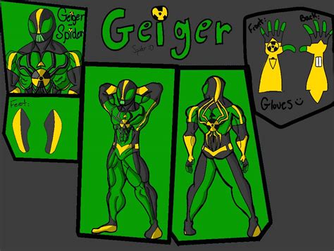 Geiger Spider Reference Sheet By Wadiationking23 On Deviantart