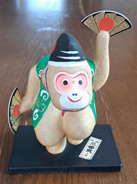 猿 張り子 首振り 会津郷土玩具 メルカリ