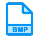 Bmp File Format Generic Black Outline Icon