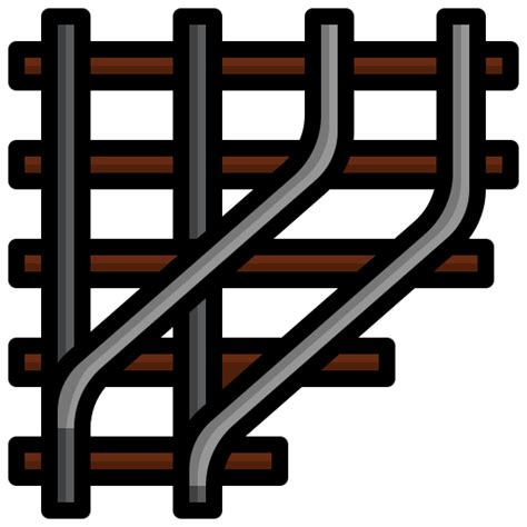 Rails Surang Lineal Color Icon