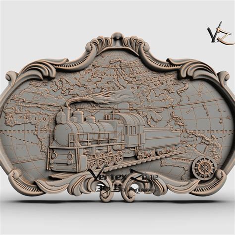 Train Stl Model Etsy