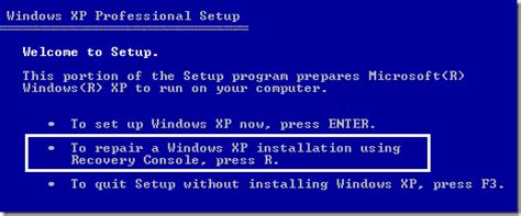 How To Repair Windows Xp Boot Loader Documentride