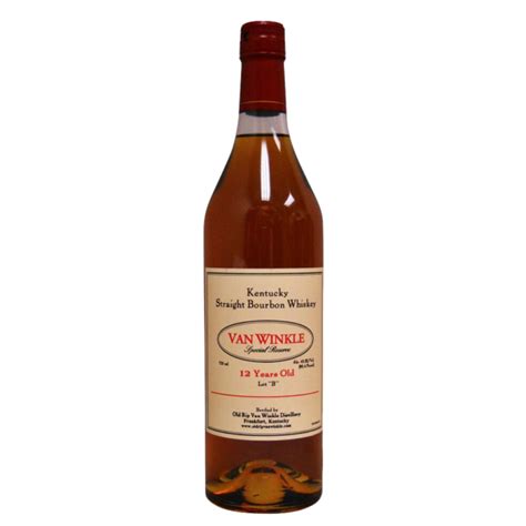 Van Winkle Special Reserve 12 Year “lot B” Bourbon Craft Store